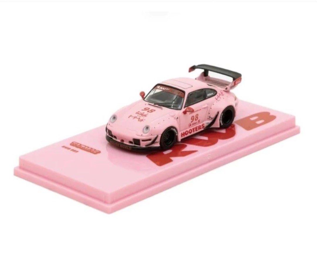 Tarmac Works - RWB Rauh-Welt Theme Racing Pit Garage Diorama with 1/64 ...