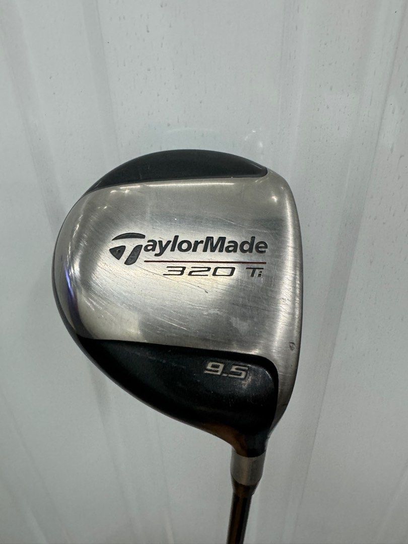 TaylorMade 320 Ti driver 9.5 with cover, Sports Equipment, Sports & Games, Golf on Carousell