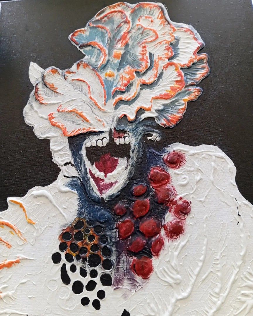 The Last of Us Clicker Acrylic Painting, Hobbies & Toys, Stationary ...