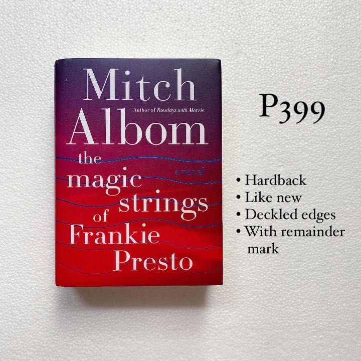 The Magic Strings of Frankie Presto by Mitch Albom, Hobbies & Toys ...
