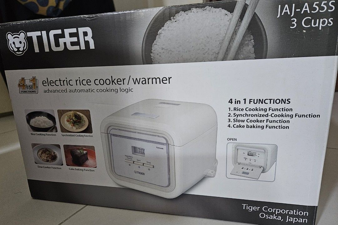 Tiger Electric Rice Cooker/Warmer, TV & Home Appliances, Kitchen ...