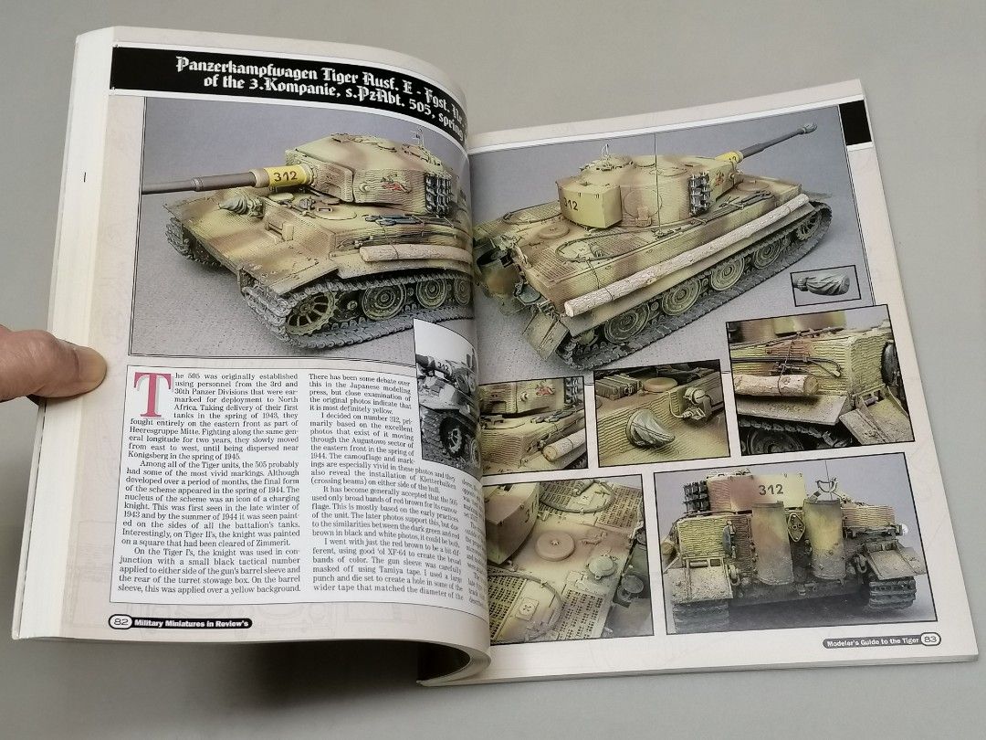 Tiger模型參考書/The Modeler’s Guide to the Tiger Tank/by Patrick A Stansell ...