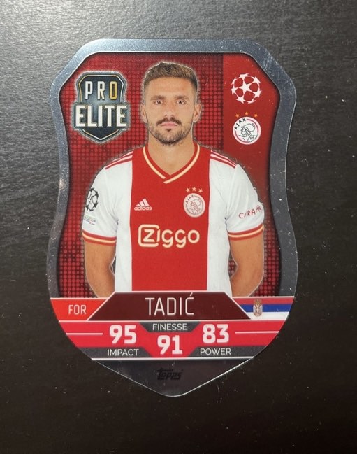 Topps Match Attax 2022 2023 - Dusan Tadic Pro Elite Shield - SH12 ...