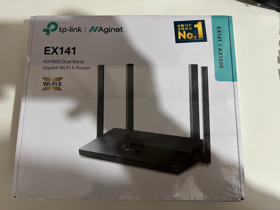 Tplink Router 路由器 EX141, 電腦＆科技, 電腦周邊及配件, Wifi及上網相關產品 - Carousell