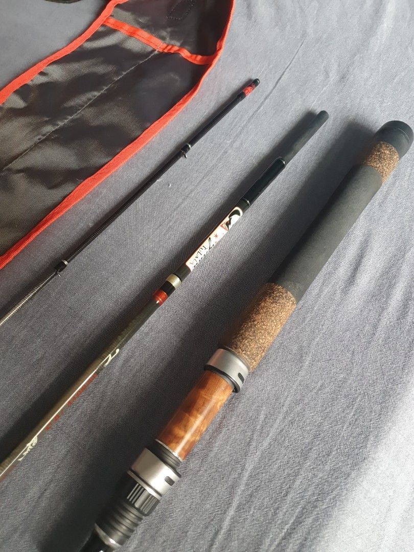 Tulala groovy flightex 70s travel ultra light spinning fishing rod ...