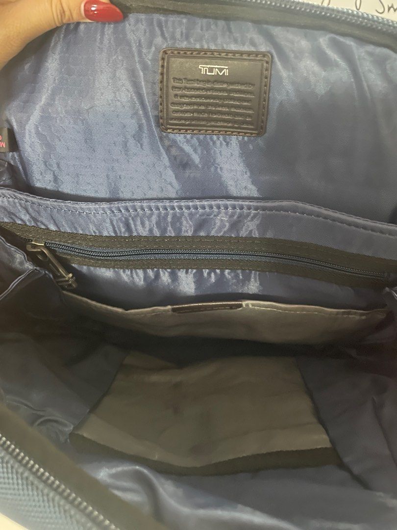 Tumi blue backpack, Men's Fashion, Bags, Backpacks on Carousell