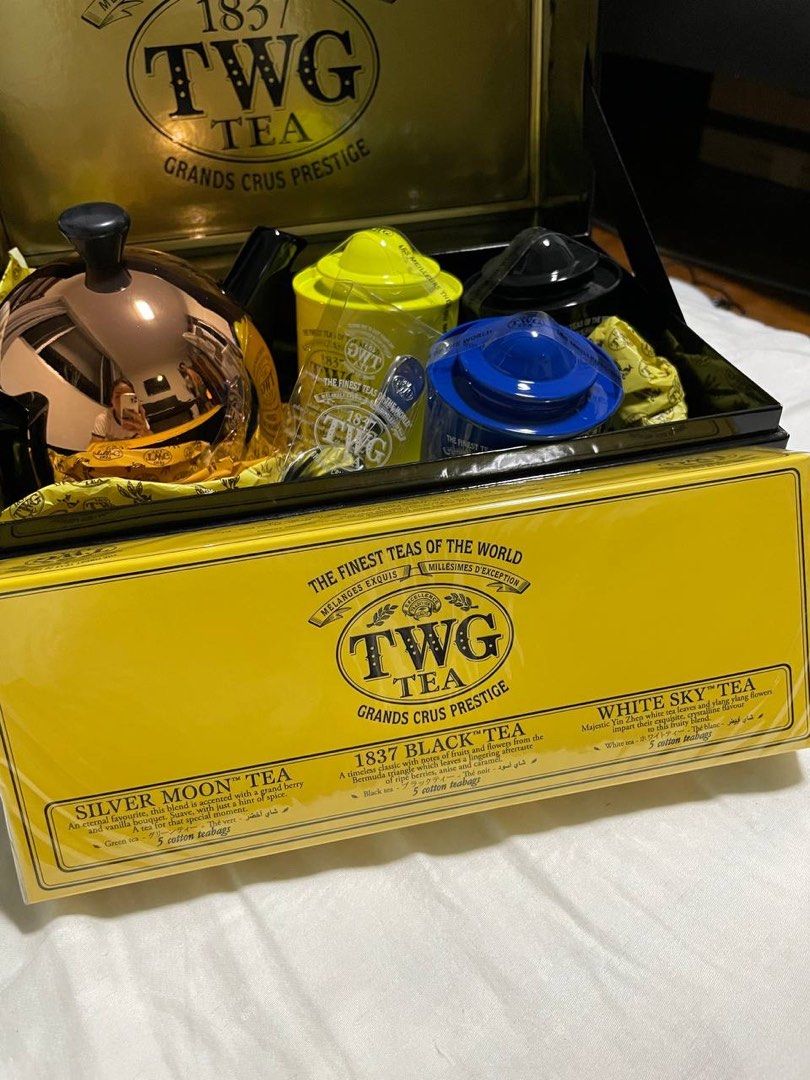 TWG Grand Crus Prestige Tea Set, Furniture & Home Living, Kitchenware ...