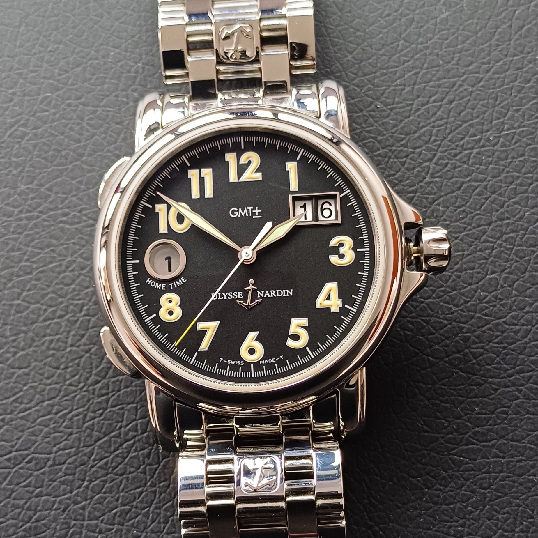 Ulysse Nardin San Marco GMT Big Date, Luxury, Watches on Carousell