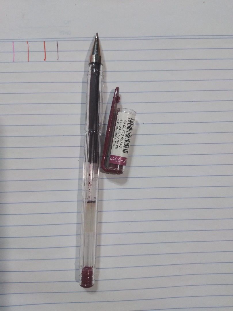 Uni pen brown ink, Hobbies & Toys, Stationary & Craft, Stationery ...