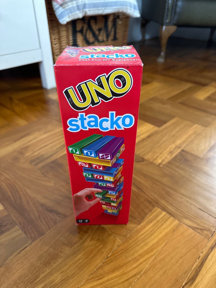 UNO Stacko, Hobbies & Toys, Toys & Games on Carousell