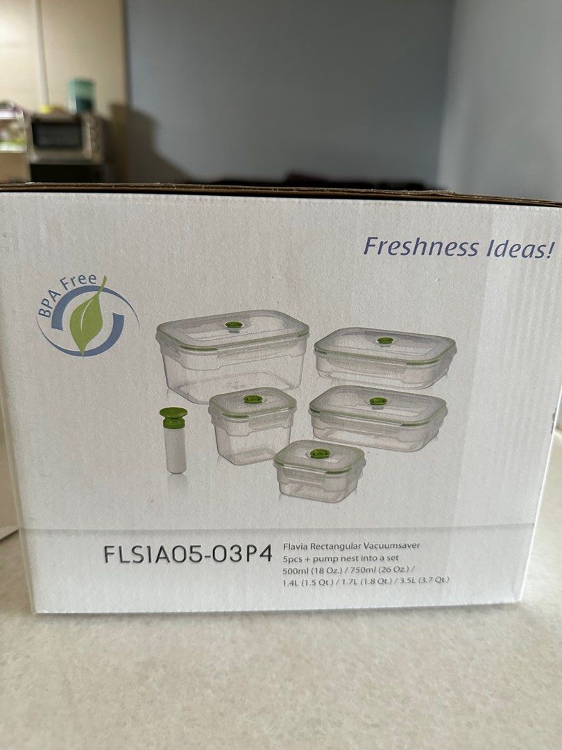 Vacuum Tupperware, Everything Else on Carousell