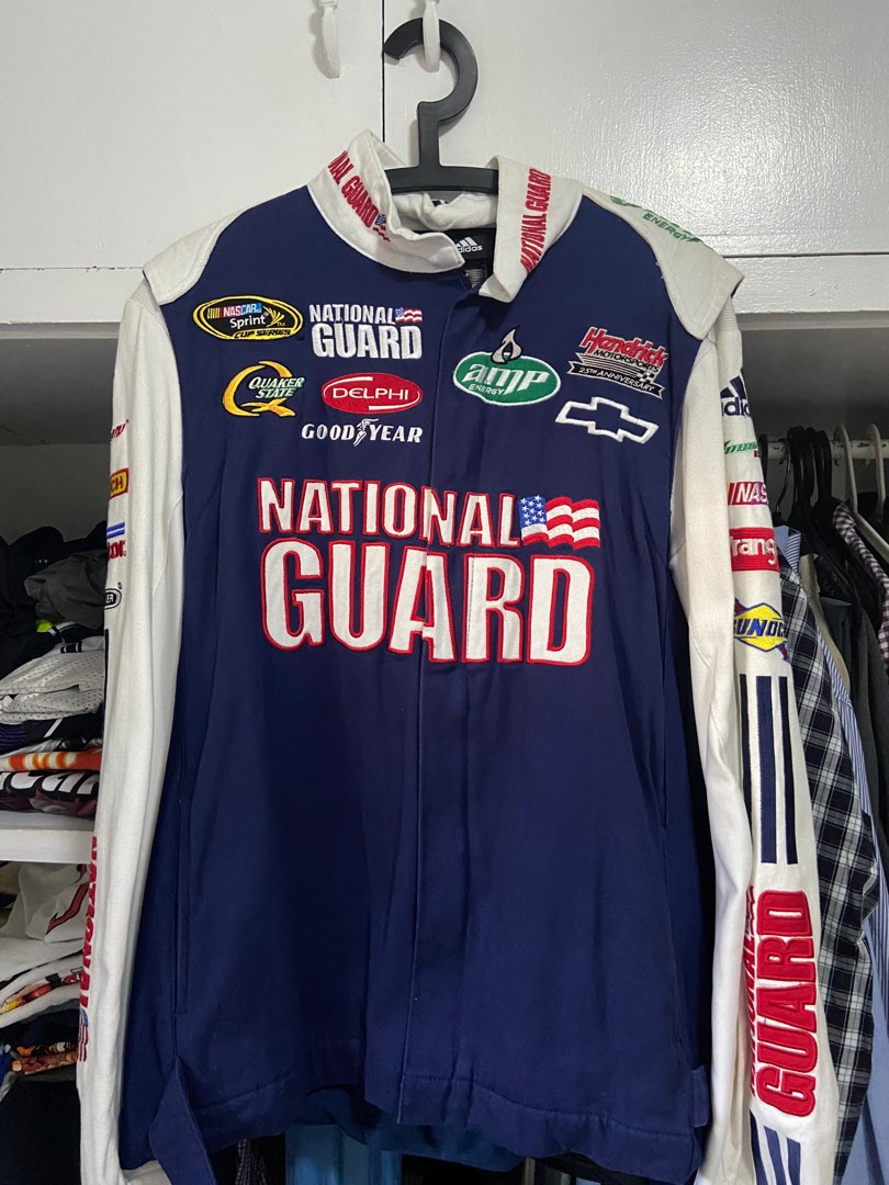 Vintage Adidas NASCAR Dale Earnhardt Jr Racing Jacket, Men's Fashion ...