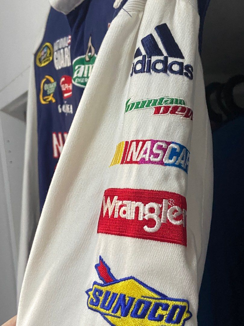 Vintage Adidas NASCAR Dale Earnhardt Jr Racing Jacket, Men's Fashion ...
