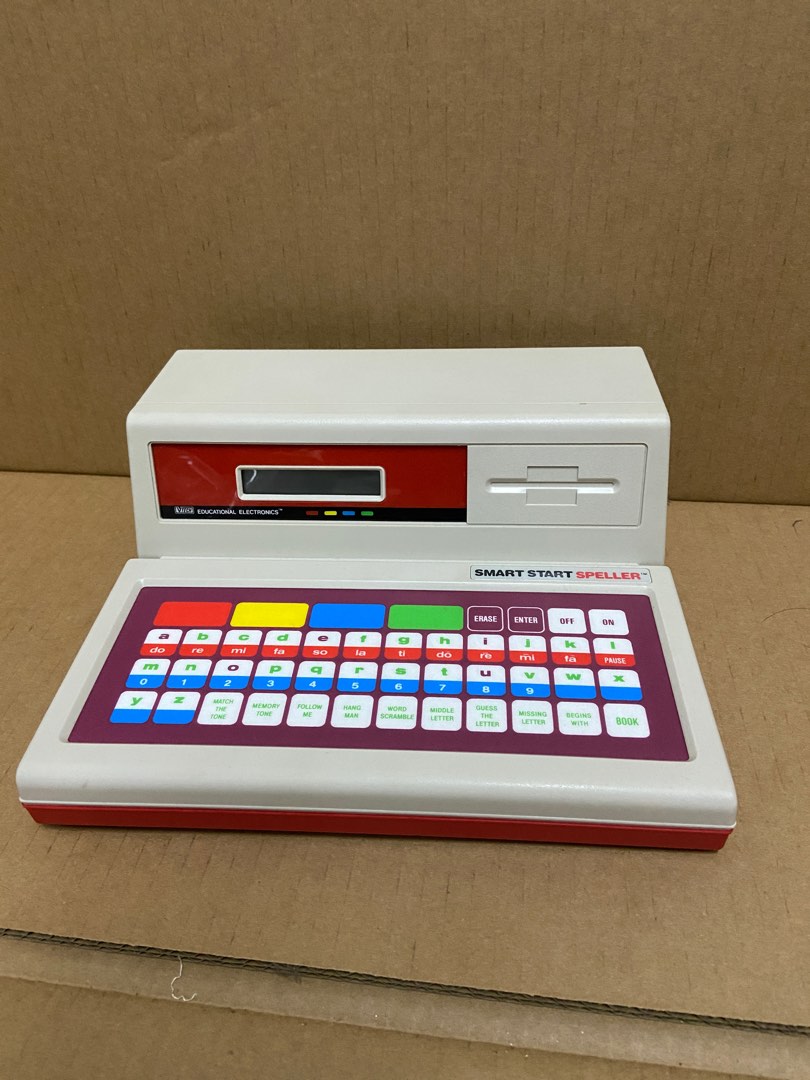 Vtech Smart Start Speller Electronic Learning to Spell Computer Vintage ...