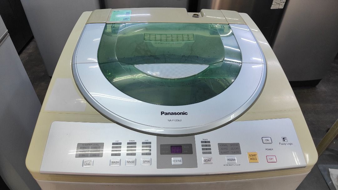 WASHING MACHINE PANASONIC 12KG, TV & Home Appliances, Washing Machines ...