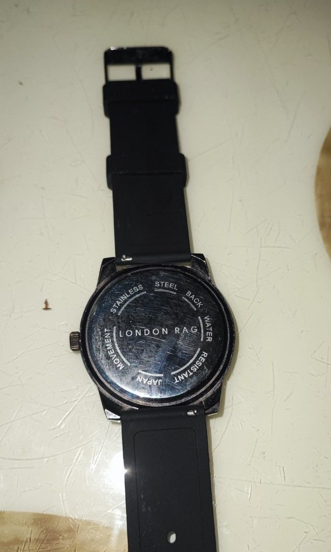 WATCHES: London Rag Big Face Watch with Interchangeable Straps & Dial ...