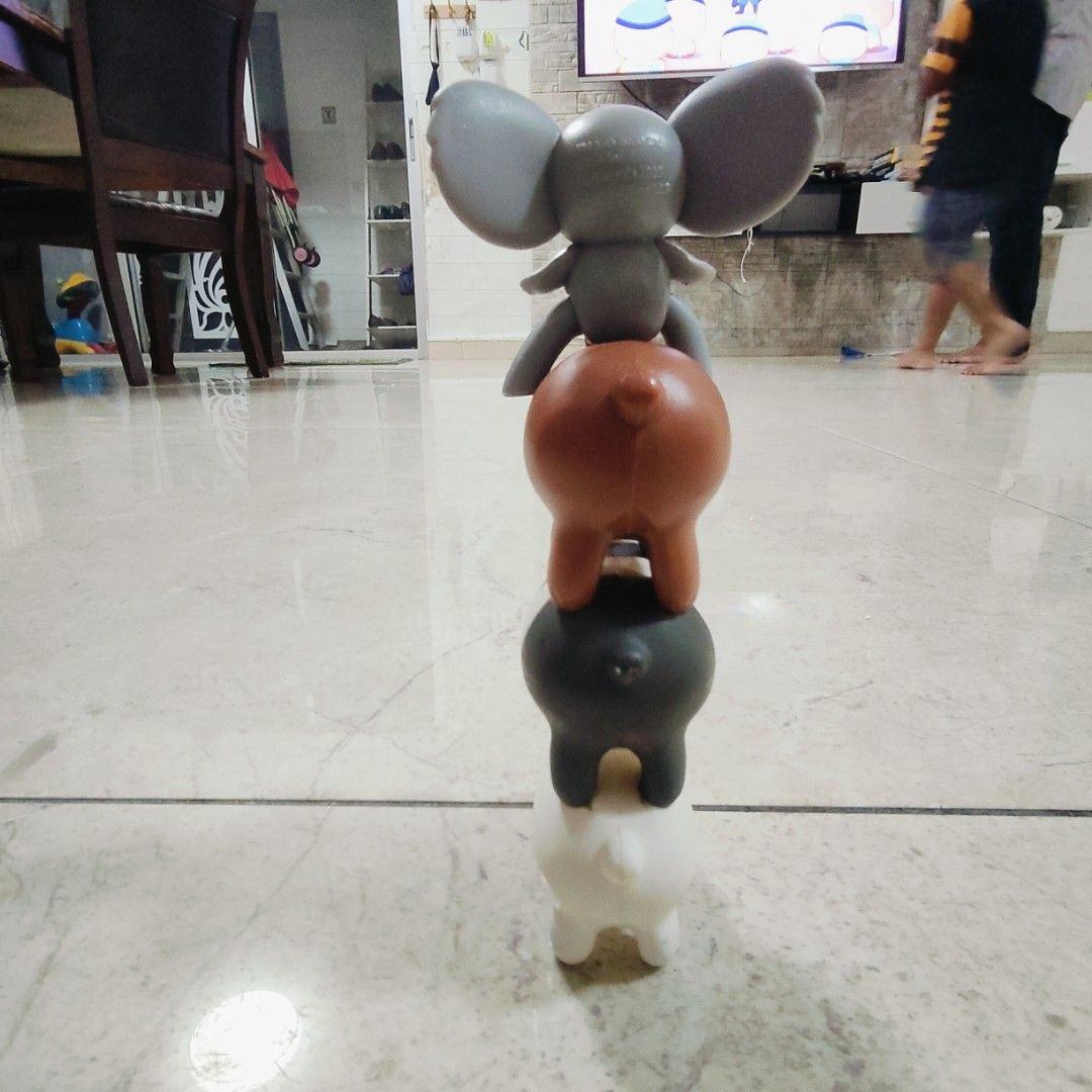 we bare bears Nom Nom and the bear stack McDonald's happy meal, Hobbies & Toys, Collectibles ...