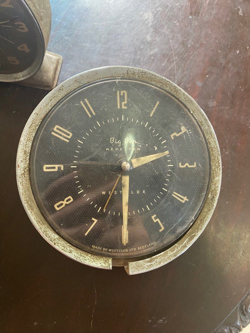 WESTCLOX, Ltd Scotland Vintage Antique Clock BUG BEN REPEATER - Not ...