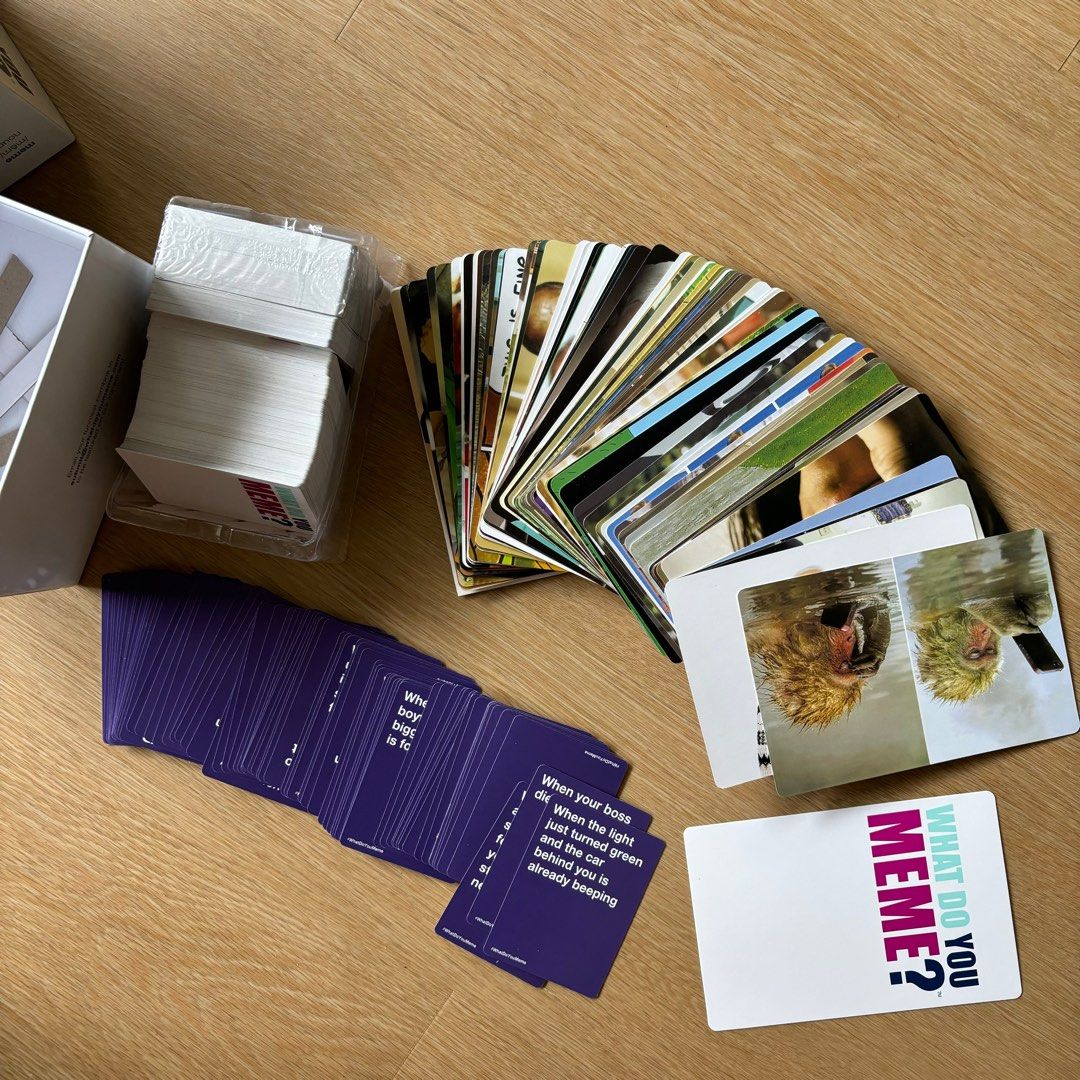 What do you meme? Card game, Hobbies & Toys, Toys & Games on Carousell