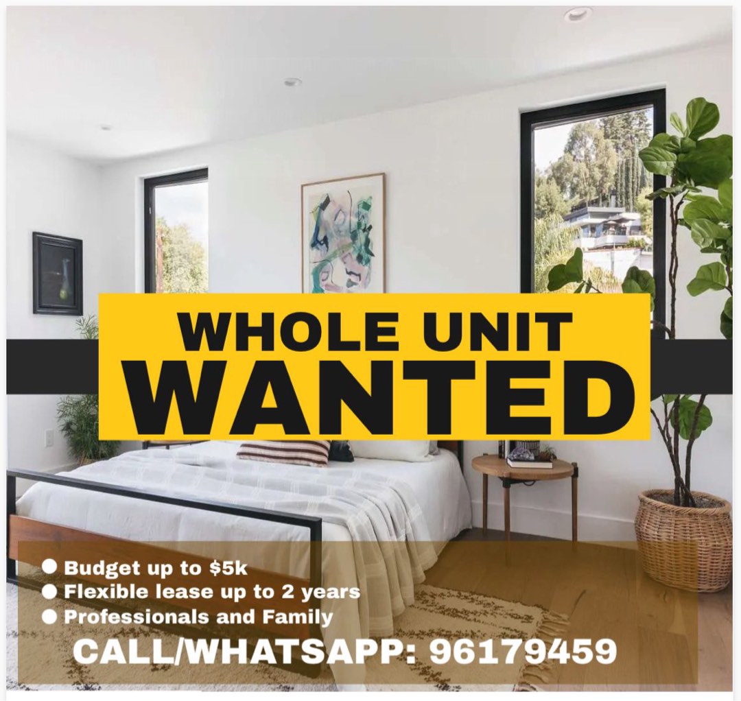 100+ "whole unit" | Rentals | Carousell Singapore