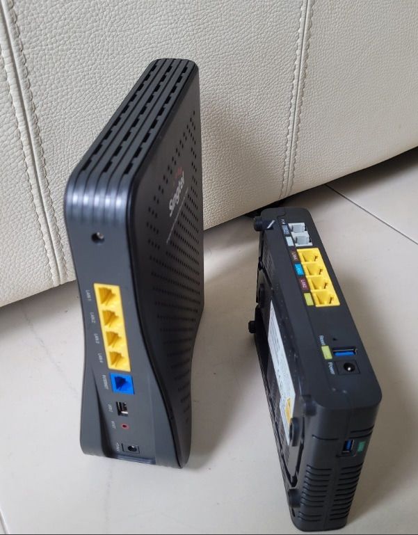 Wifi Gigabit Router and Optical Network Router, Computers & Tech, Parts ...