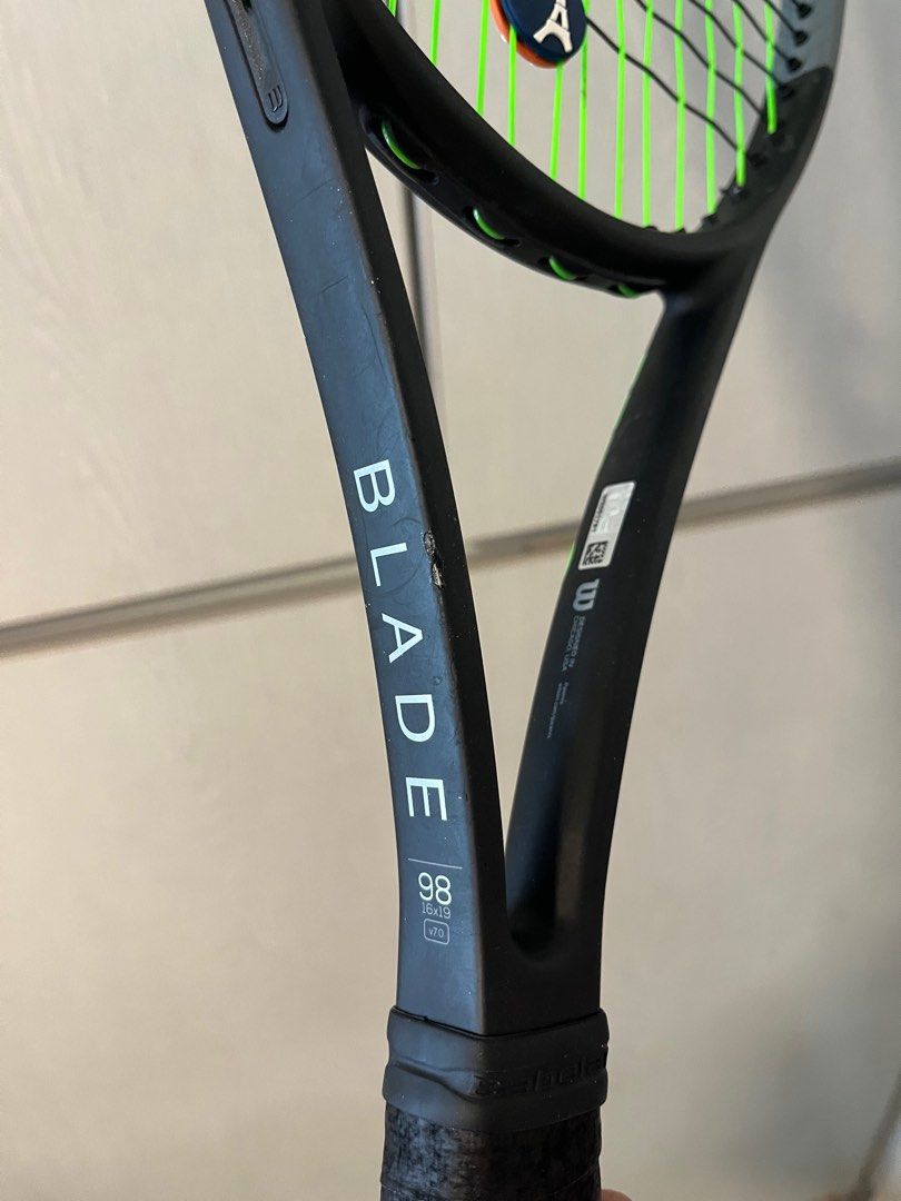 Wilson blade v7, Sports Equipment, Sports & Games, Racket & Ball Sports ...