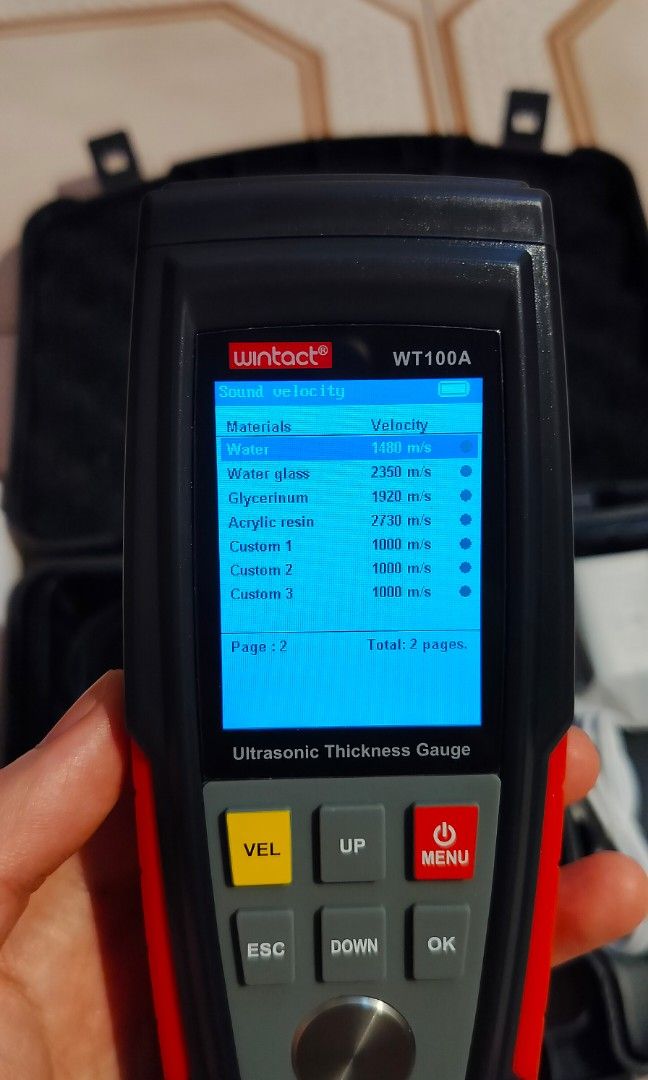 Wintact WT-100A Ultrasonic Thickness Gauge, Mobile Phones & Gadgets, Other Gadgets on Carousell