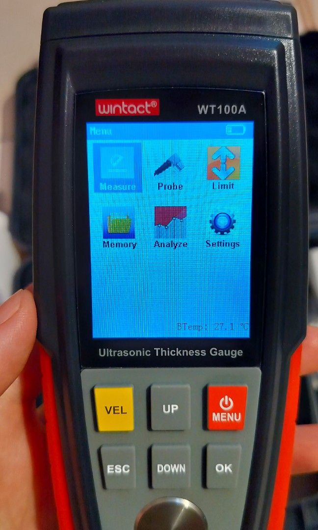 Wintact WT-100A Ultrasonic Thickness Gauge, Mobile Phones & Gadgets ...