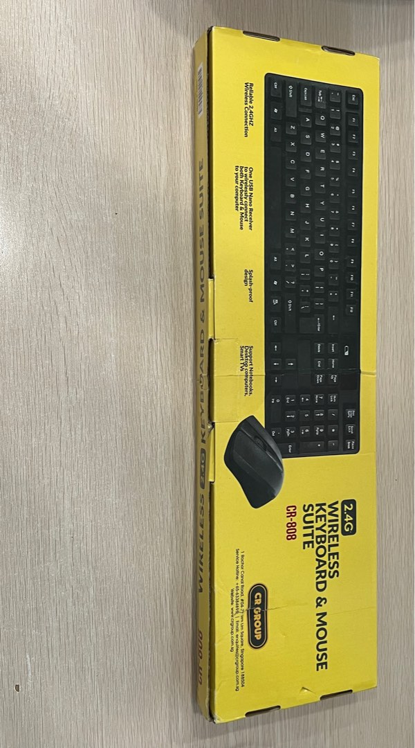 Wireless keyboard & mouse, Computers & Tech, Parts & Accessories, Computer Keyboard on Carousell