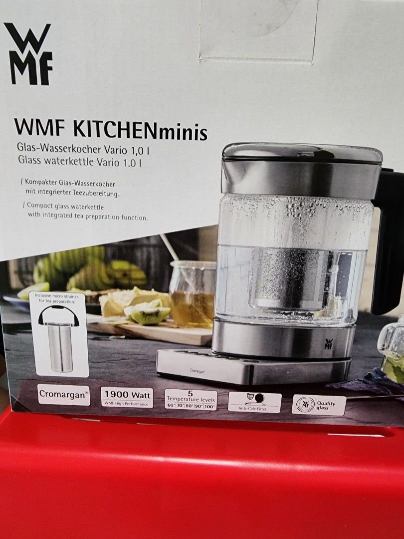 WMF glass waterkettle, TV & Home Appliances, Kitchen Appliances ...
