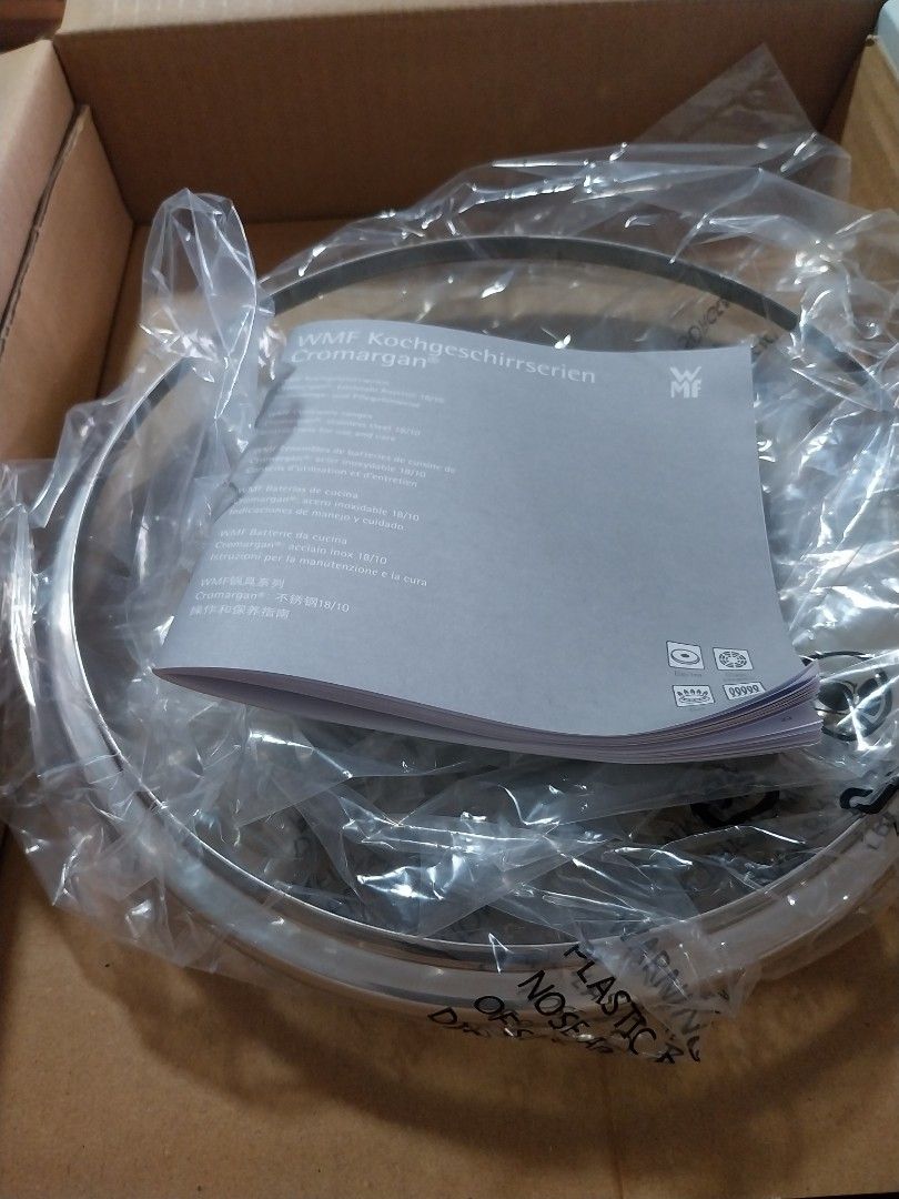 WMF stainless steel pot, Furniture & Home Living, Kitchenware ...