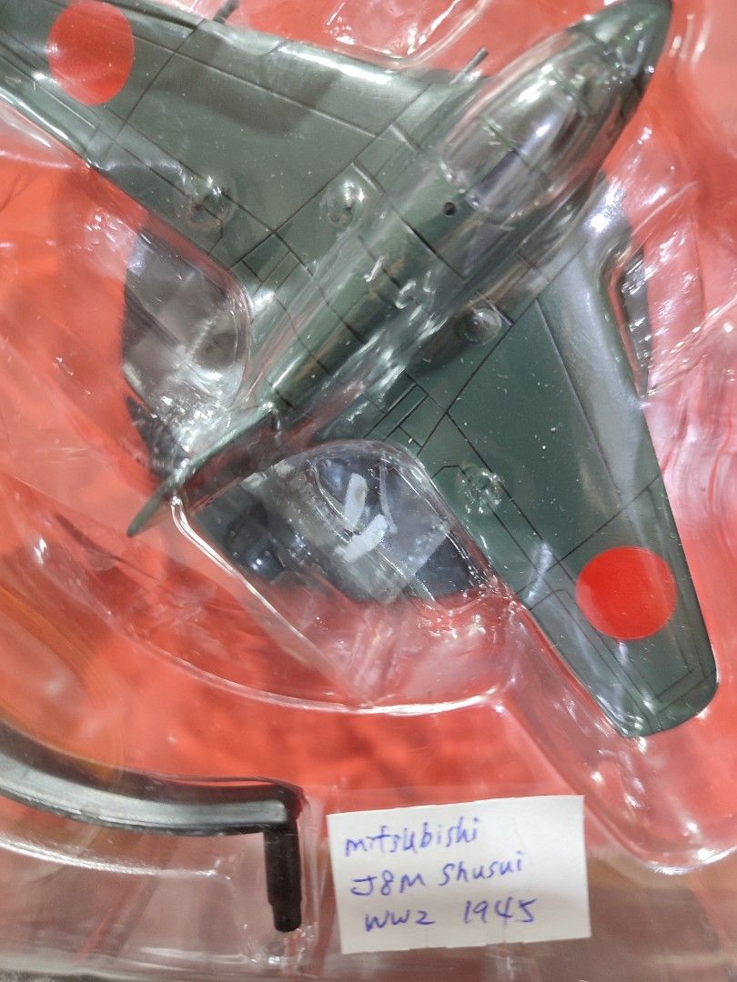 WW2 1/72 Mitsubishi J8M Shusui 1945 Jet Fighter Aircraft World War 2, Hobbies & Toys, Toys ...