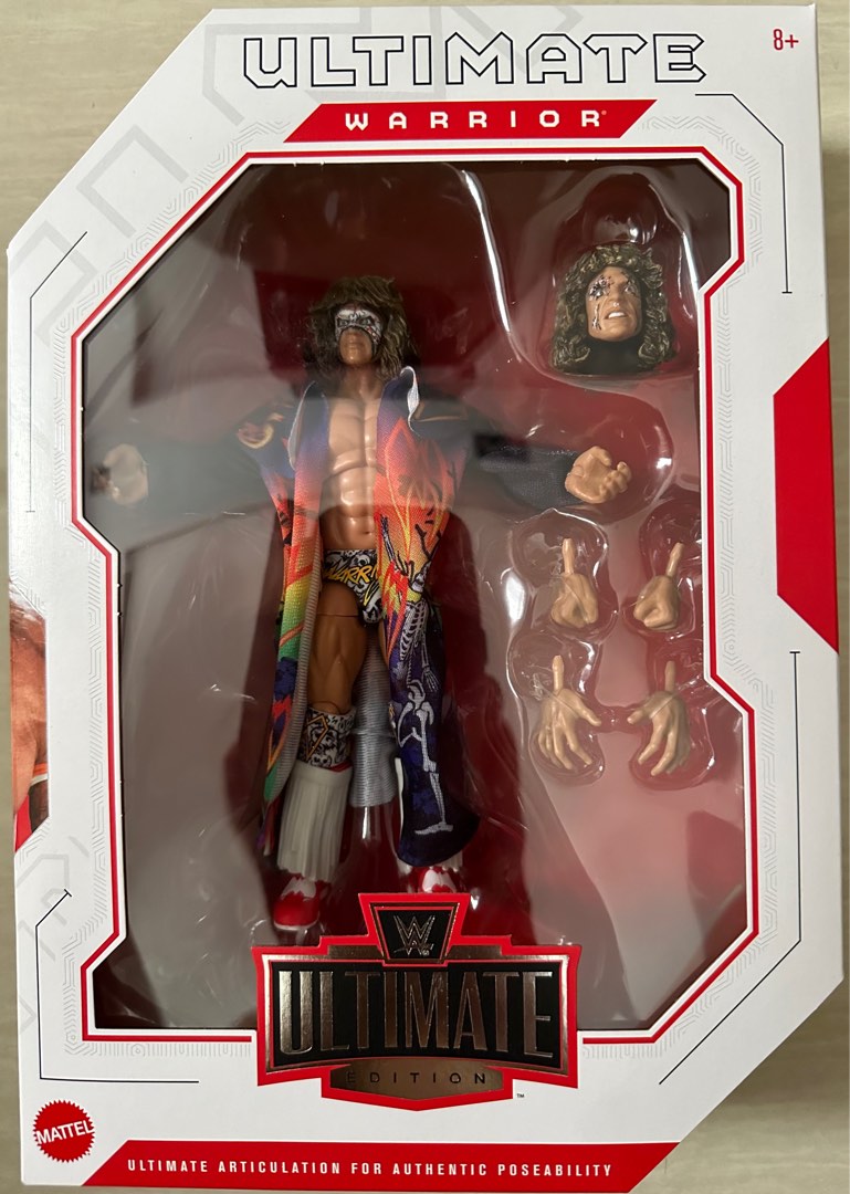 WWE Ultimate Edition Ultimate Warrior, Hobbies & Toys, Toys & Games on ...