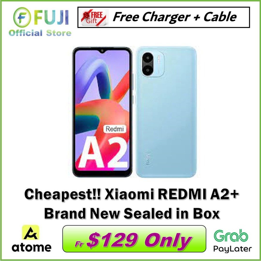 Xiaomi Redmi A2+ Blue 64 GB, Mobile Phones & Gadgets, Mobile Phones ...