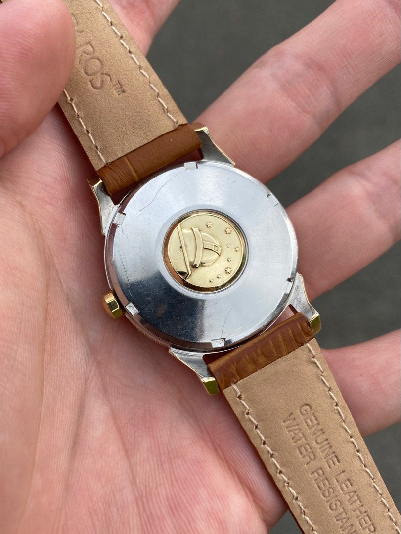 Omega Constellation Pie Pan Dial Two-Tone Gold Cap - Ref. 168.005 Dog-Legged Lugs - Cal. 561 ...