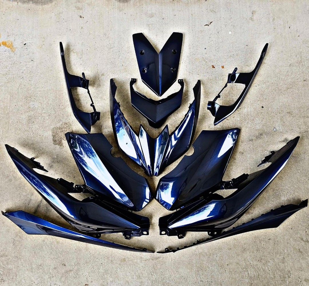 Yamaha Xmax V1 Original Mystic Blue 12 pcs Coverset (Instock and ...