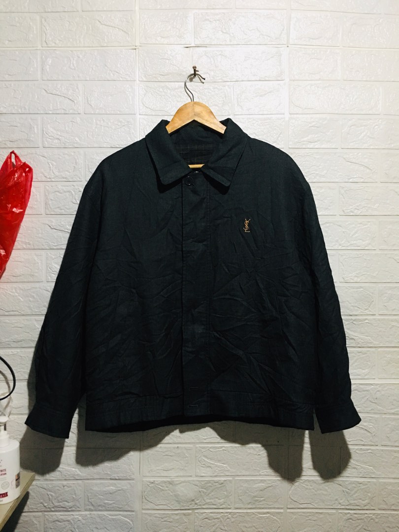 Ysl jacket, Men's Fashion, Coats, Jackets and Outerwear on Carousell