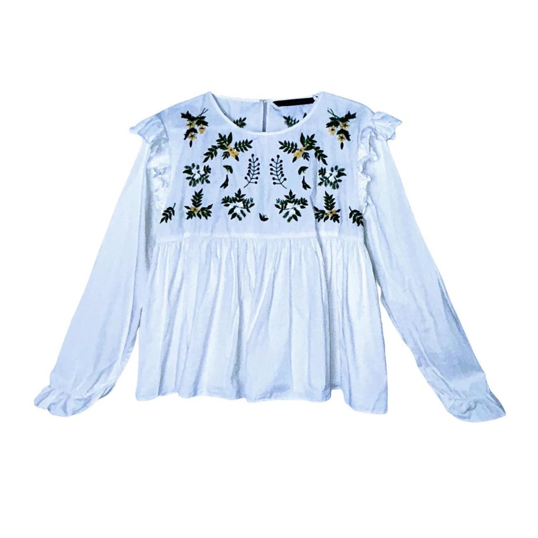 ZARA, Women's Fashion, Tops, Blouses on Carousell