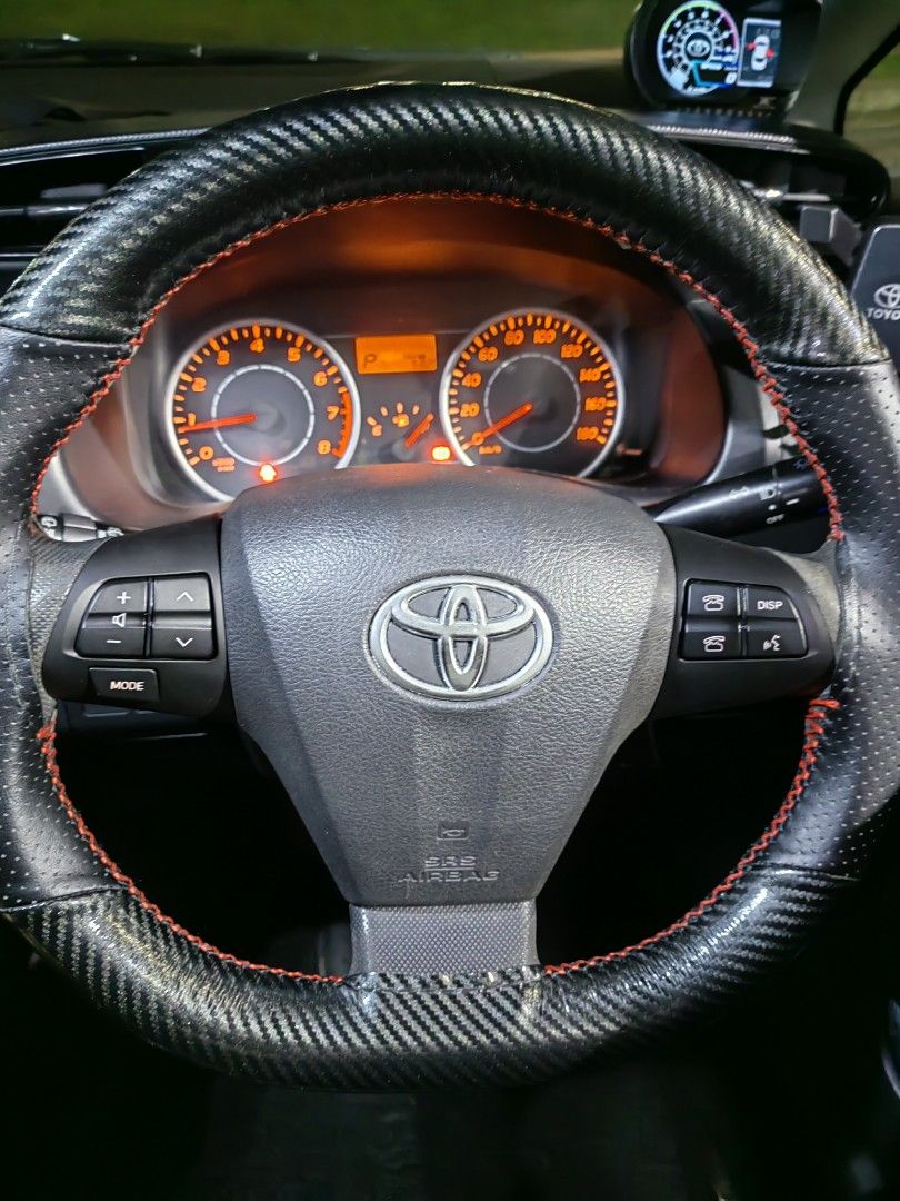 Toyota wish ZGE20 2008-2019 vios ncp93 2010-2013 steering wheel Audio ...