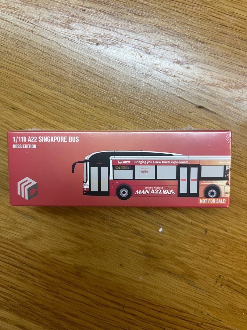 1/110 A22 MAN Singapore bus Service 852 (Boss Edition), Hobbies & Toys ...