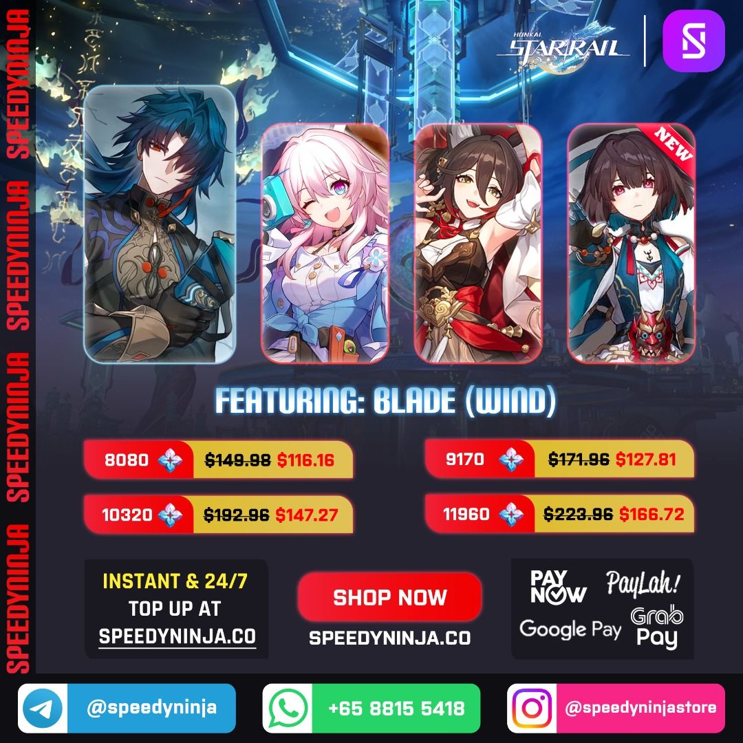 1.6 Phase 1: Ft. Ruan Mei (Combat Type: Ice) and Blade (Combat Type ...