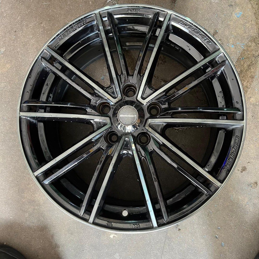 17 rays rims 5X114.3 made in Japan , Car Accessories, Tyres & Rims on ...