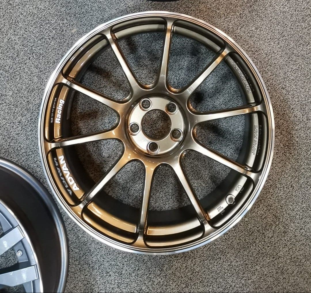 18"x8" ADVAN RACING RS3 Rims 5x100, Car Accessories, Tyres & Rims on ...