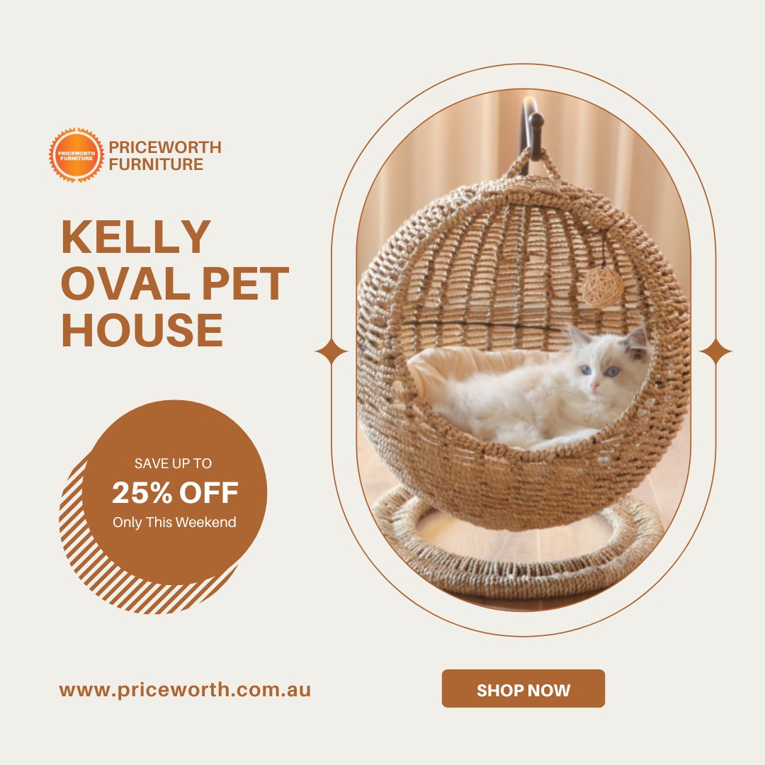 25% OFF AT KELLY OVAL PET HOUSE HANDMADE AND NATURAL RATTAN!!!, Home ...