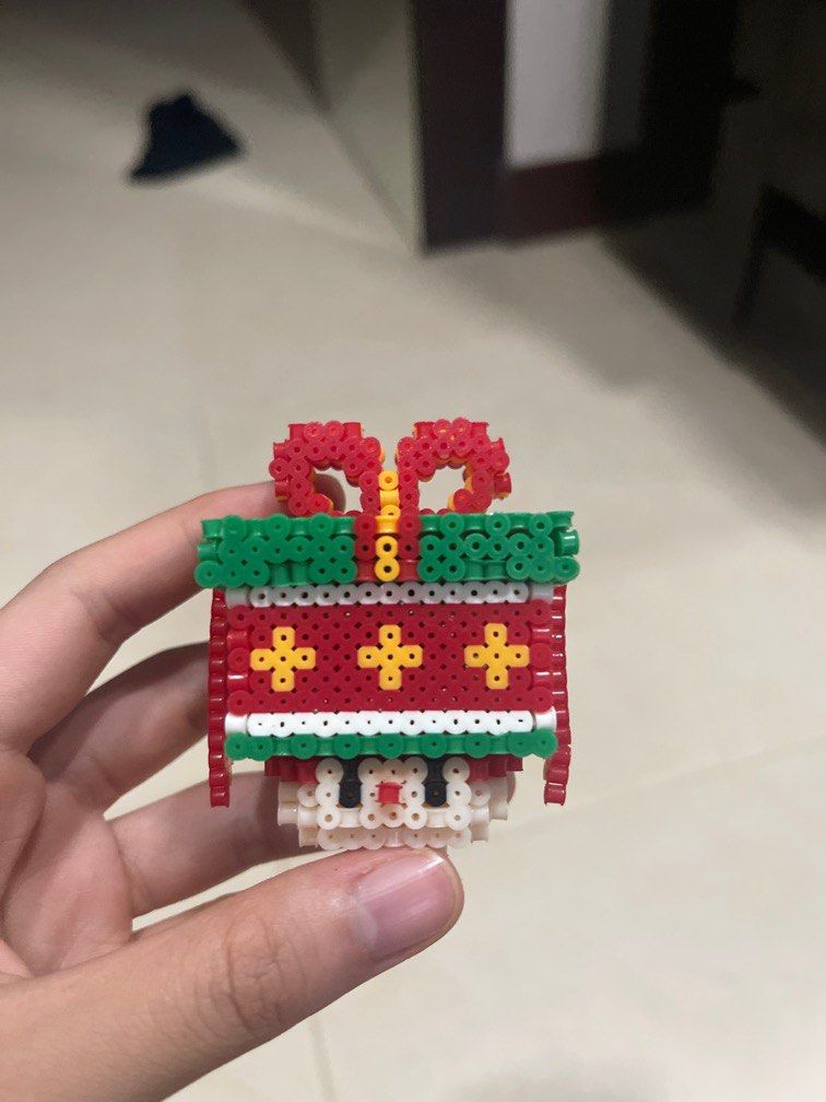 3D Perler beads Christmas gift, Hobbies & Toys, Stationery & Craft ...