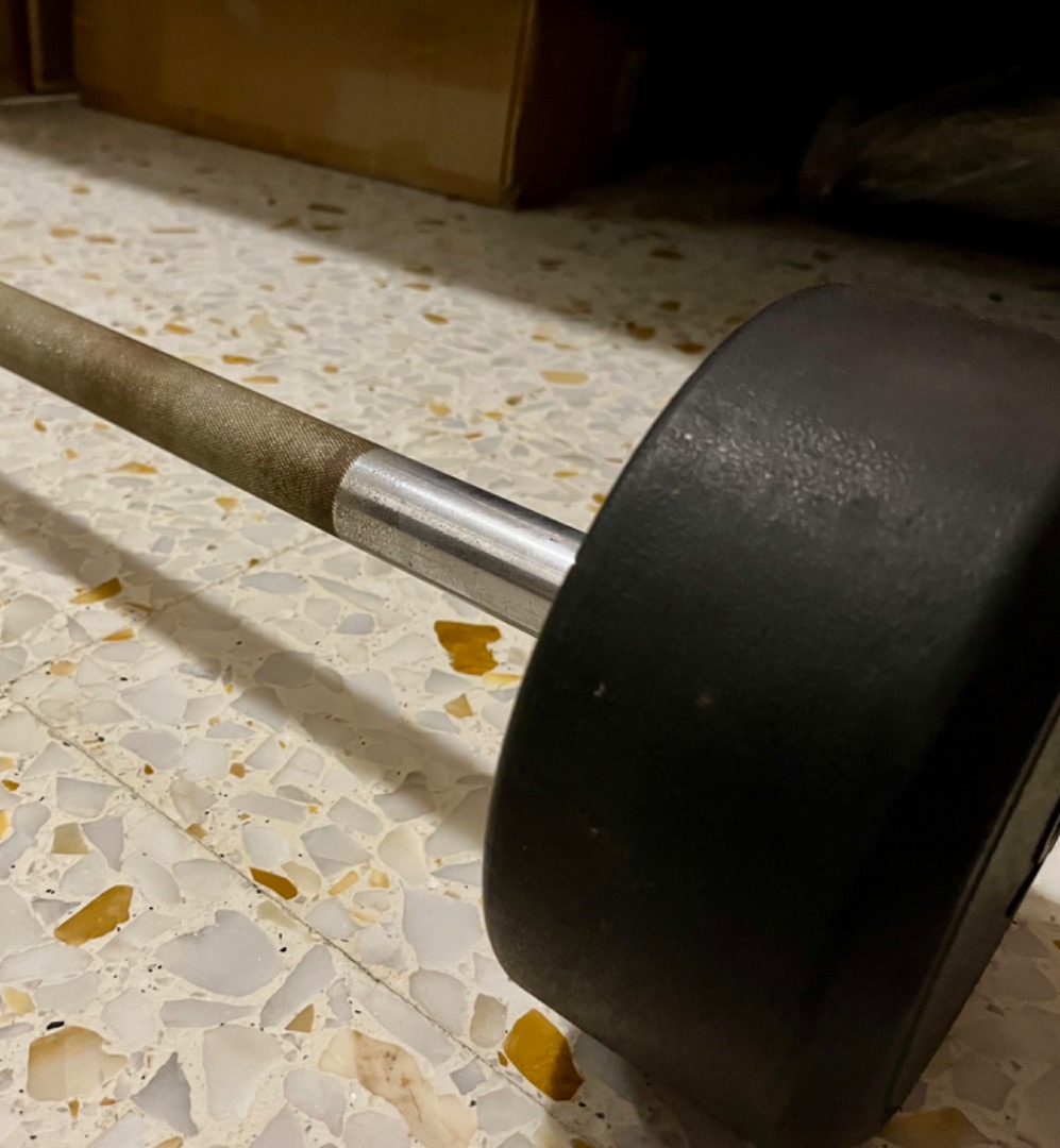 3ft Barbells 15kg/20kg - 3 bars, Sports Equipment, Exercise & Fitness ...