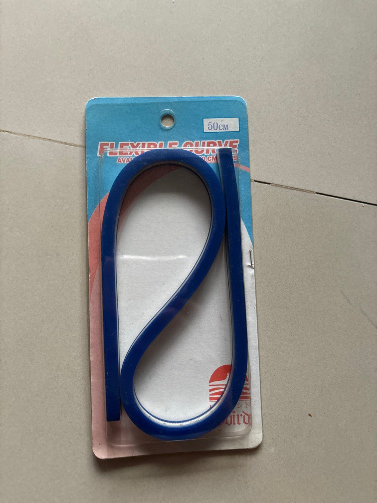 50cm flexible curved ruler, Hobbies & Toys, Stationery & Craft ...