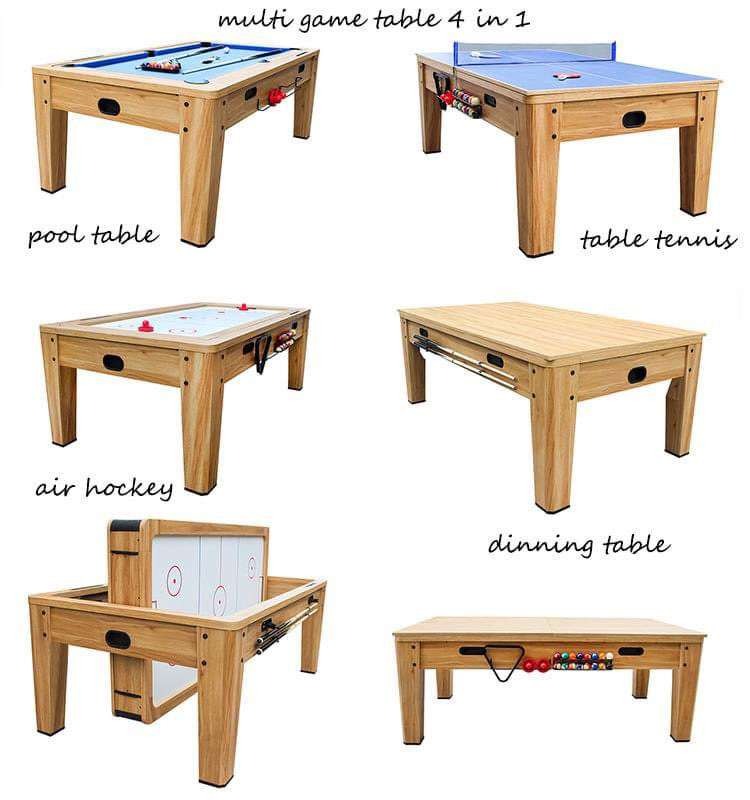 8ft 4in1 MULTI GAMING TABLE, Sports Equipment, Sports & Games ...
