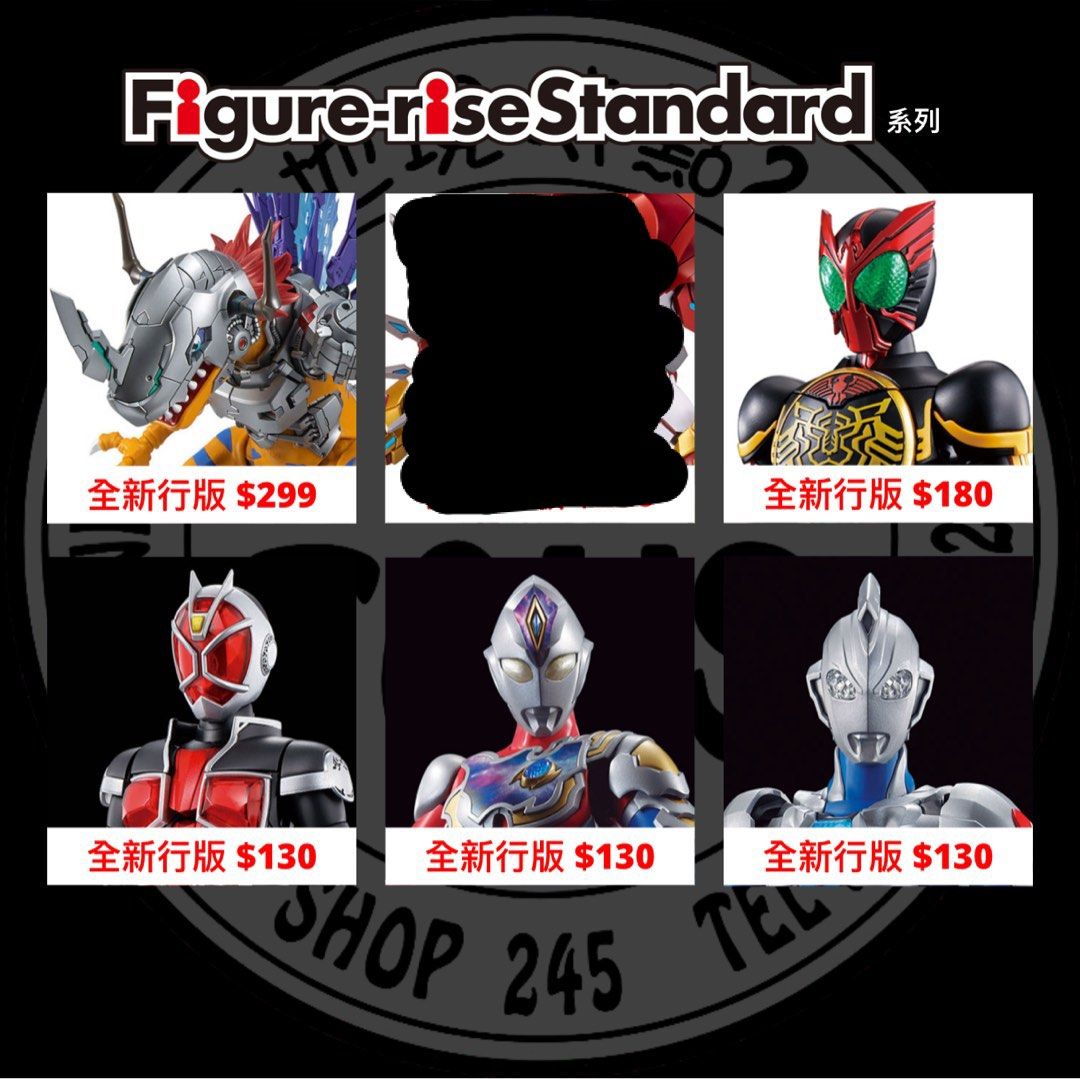 四週年年尾盤點大優惠 現貨 [Bandai HK行版Bandai] Figure-rise Standard Amplified FRS模型 ...