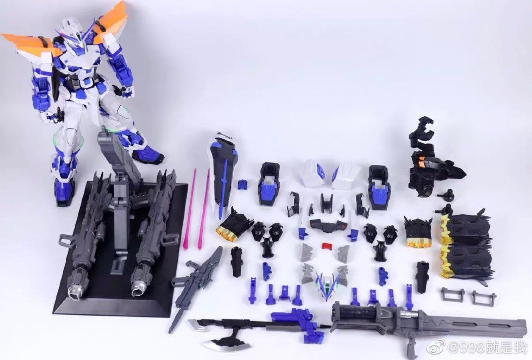 全新 大班 PG 藍異端 雙型態 炮裝 模型 Blue Astray, 興趣及遊戲, 玩具 & 遊戲類 - Carousell